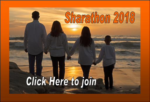 Sharathon 2018 joining banner with a family in it | Thy Word Network